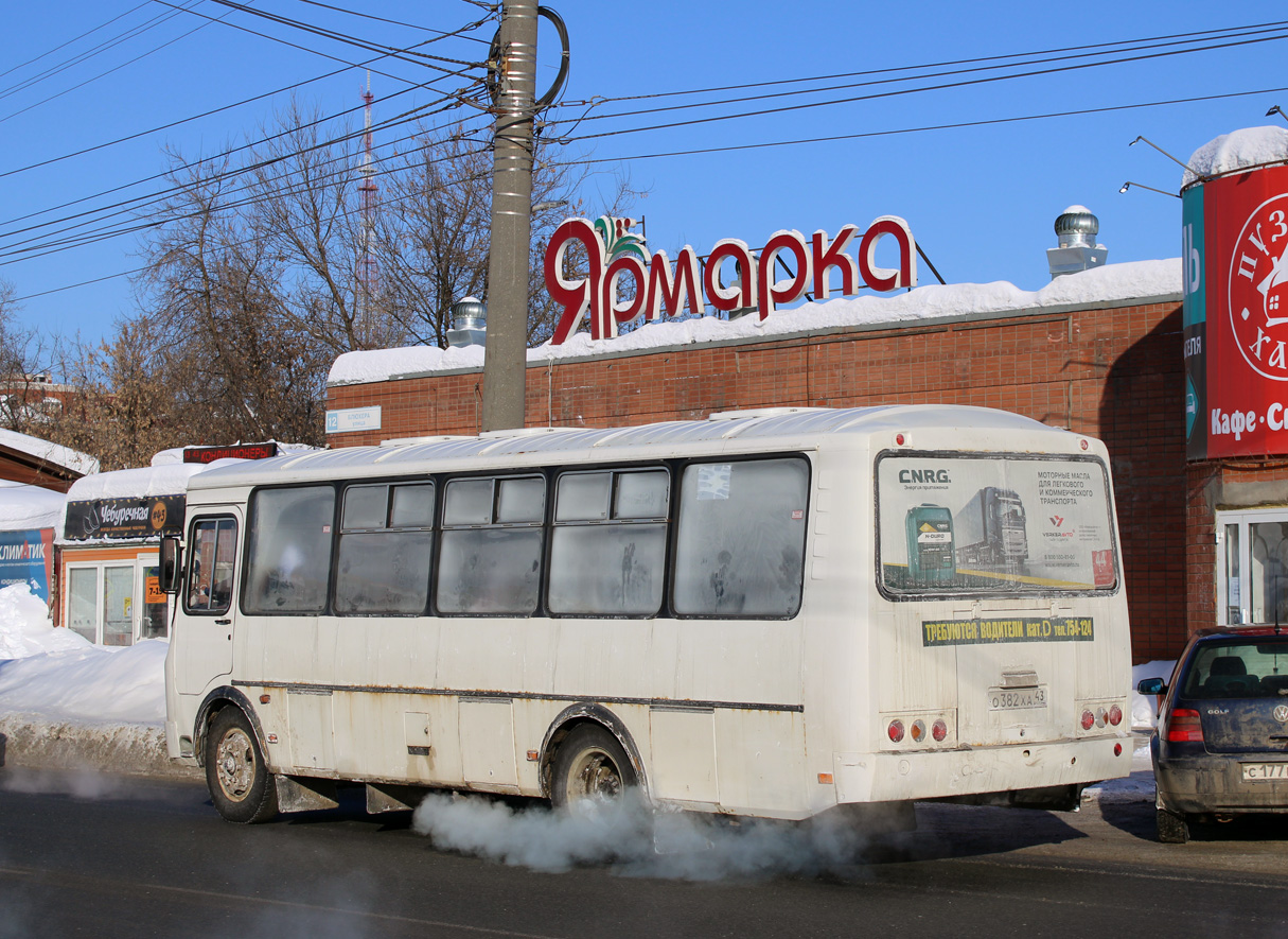 Кировская область, ПАЗ-4234-04 № О 382 ХА 43 — Фото — Автобусный транспорт