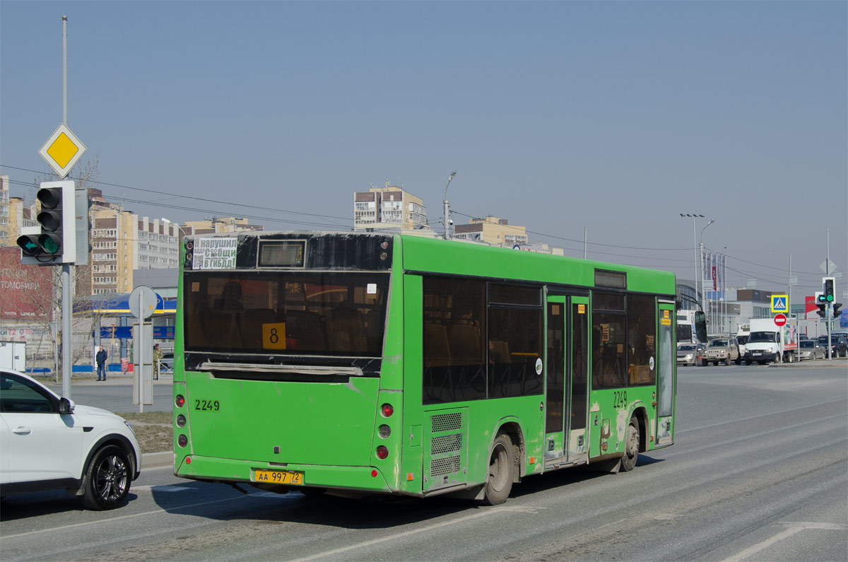 Тюменская область, МАЗ-206.085 № 2249 — Фото — Автобусный транспорт