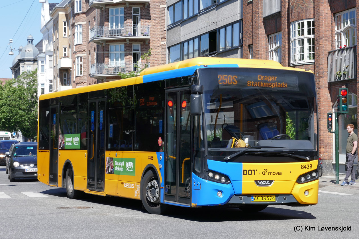 Дания, VDL Citea SLE-120.255 № 8438 — Фото — Автобусный транспорт