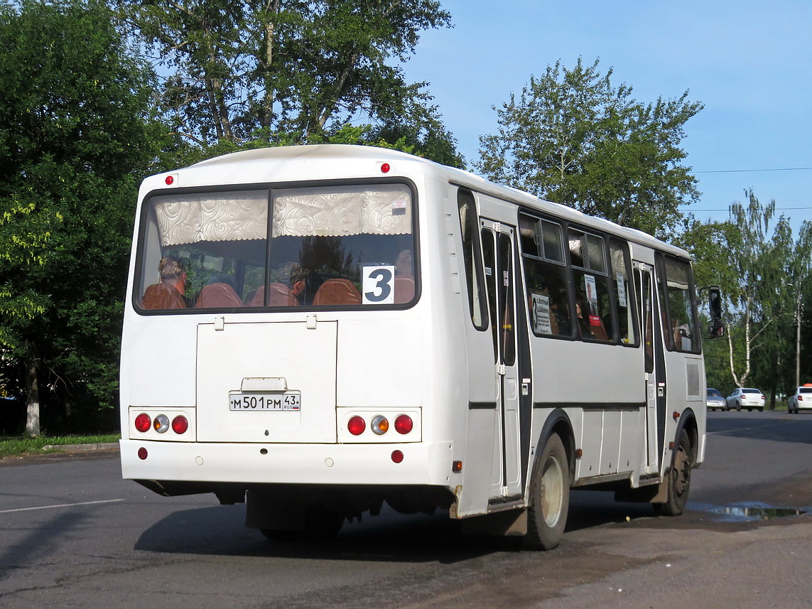 Кировская область, ПАЗ-4234-04 № М 501 РМ 43 — Фото — Автобусный транспорт