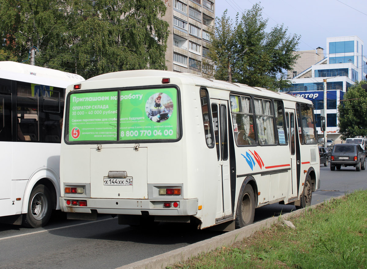 Кировская область, ПАЗ-4234-05 № Х 144 ХК 43 — Фото — Автобусный транспорт