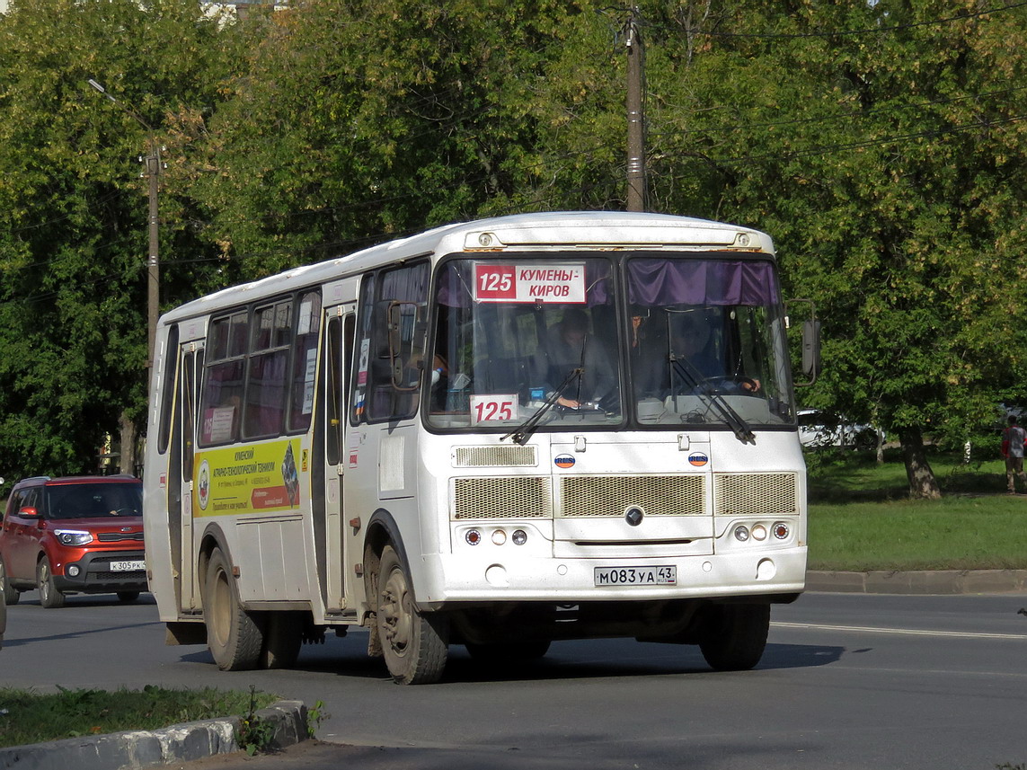Кировская область, ПАЗ-4234-04 № М 083 УА 43 — Фото — Автобусный транспорт