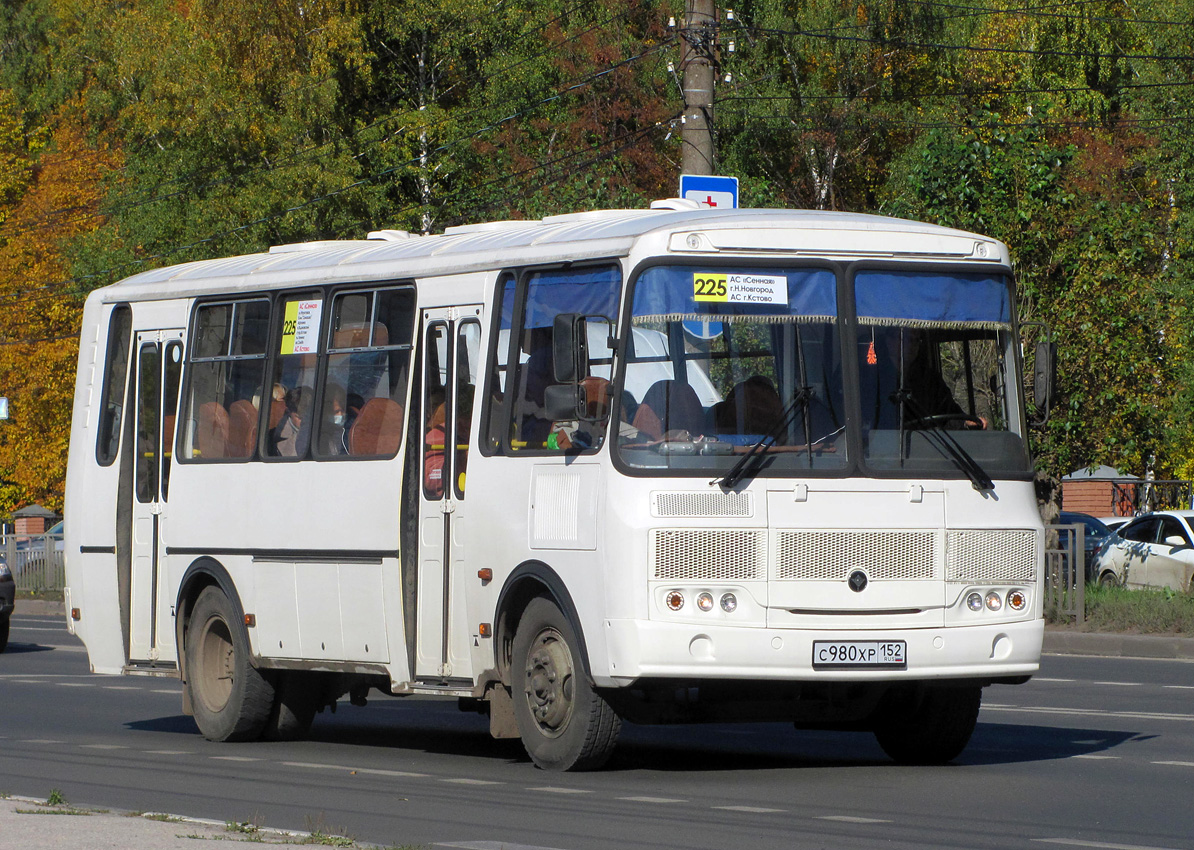 Нижегородская область, ПАЗ-4234-04 № С 980 ХР 152 — Фото — Автобусный транспорт