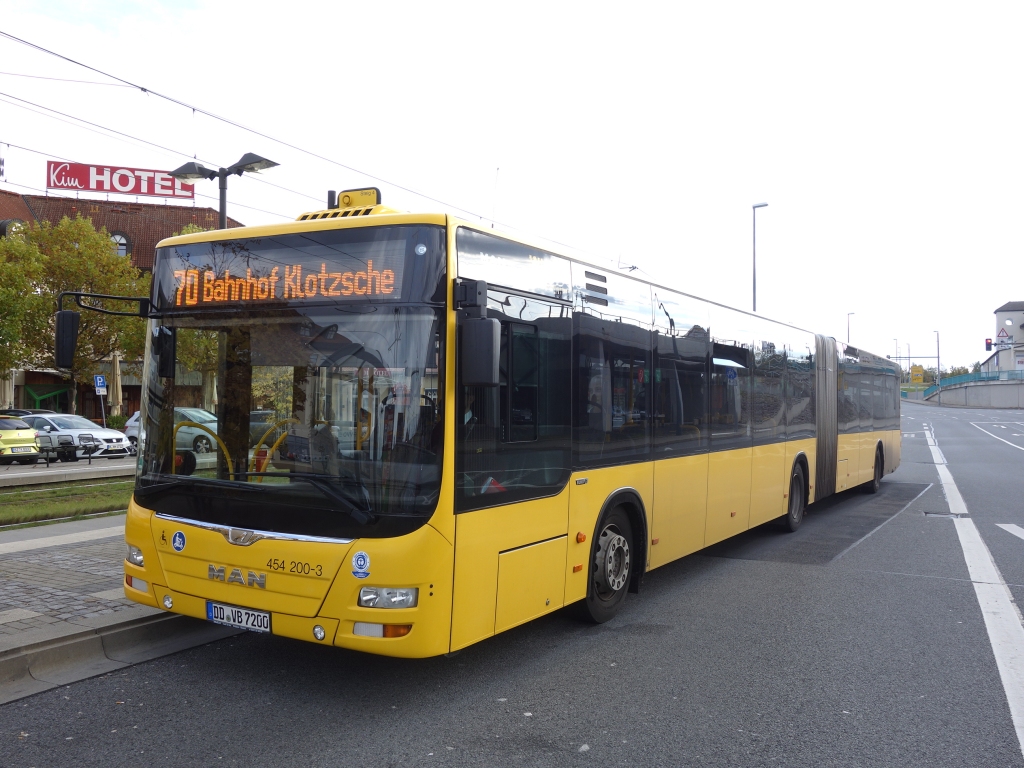 Германия, MAN A40 Lion's City GL NG363 № 454 200-3 — Фото — Автобусный транспорт