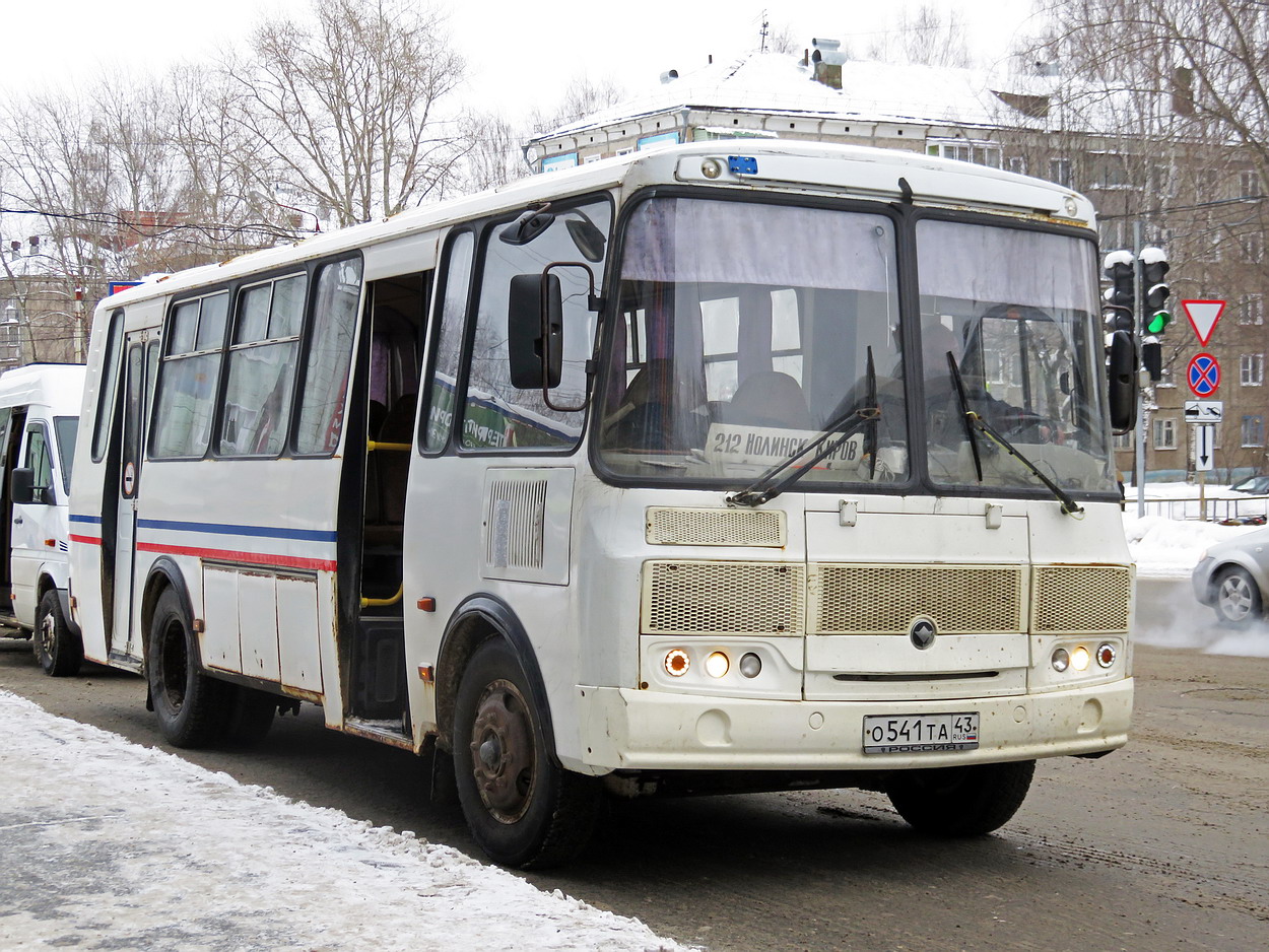 Кировская область, ПАЗ-4234-04 № О 541 ТА 43 — Фото — Автобусный транспорт