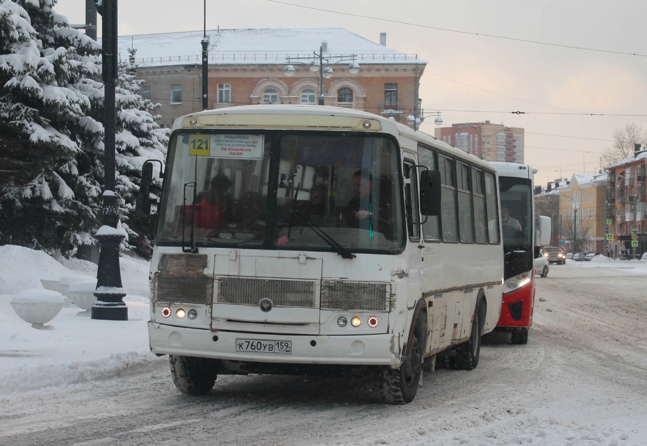 Пермский край, ПАЗ-4234-04 № К 760 УВ 159 — Фото — Автобусный транспорт
