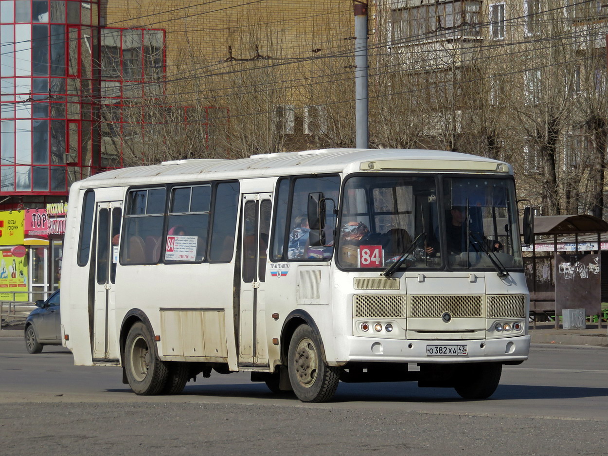Кировская область, ПАЗ-4234-04 № О 382 ХА 43 — Фото — Автобусный транспорт