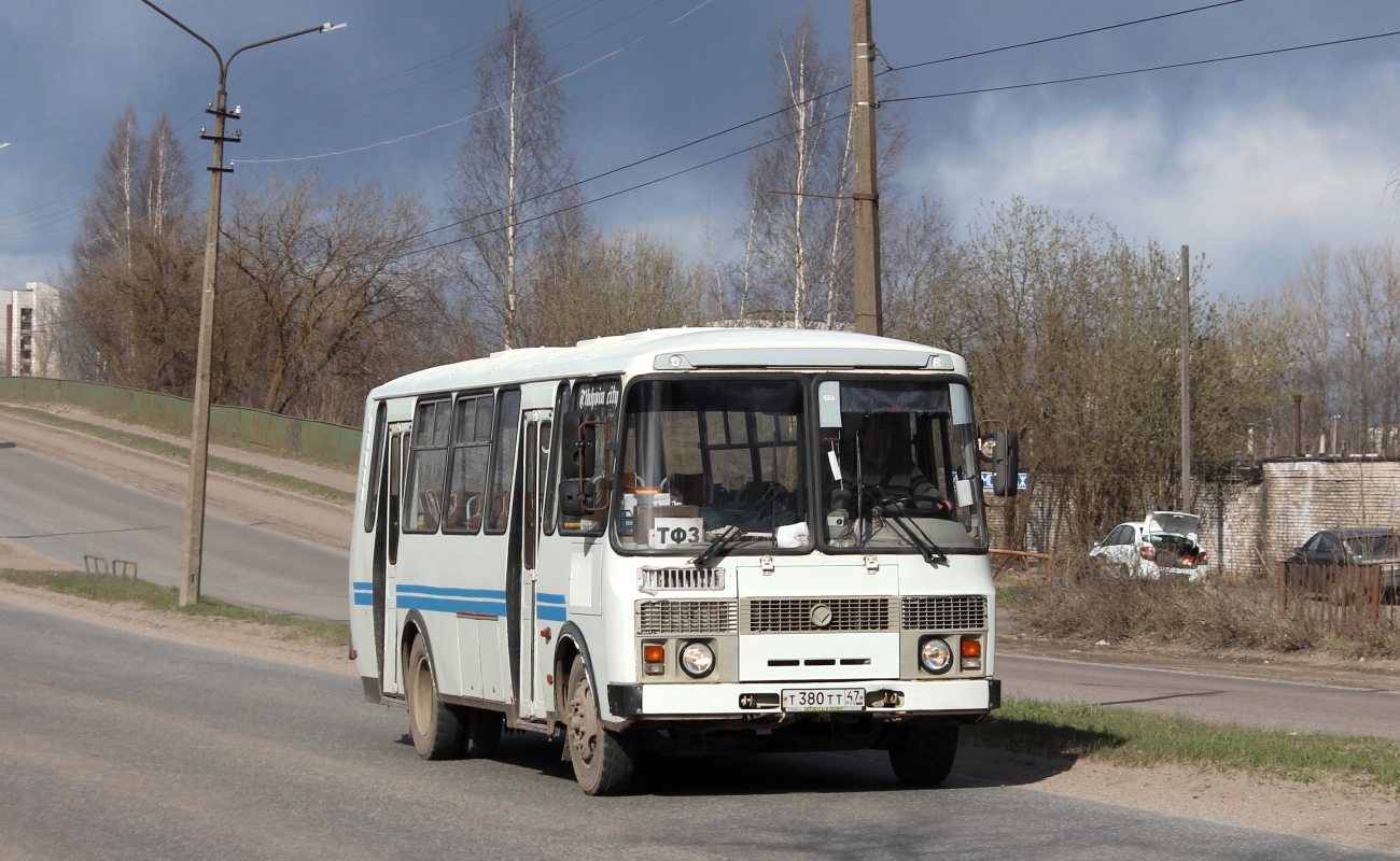 Ленинградская область, ПАЗ-4234-05 № Т 380 ТТ 47 — Фото — Автобусный транспорт