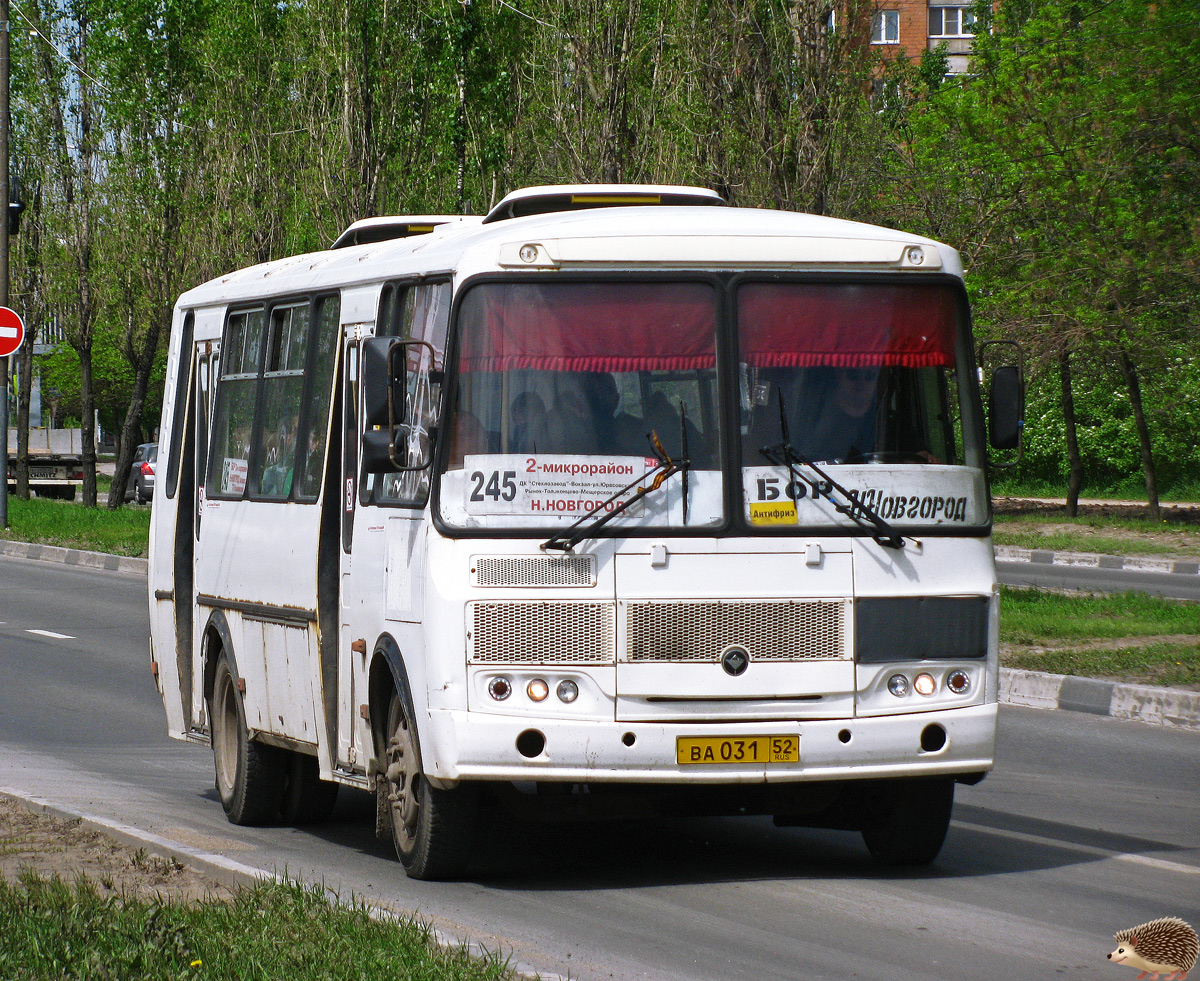 Нижегородская область, ПАЗ-4234-04 № ВА 031 52 — Фото — Автобусный транспорт