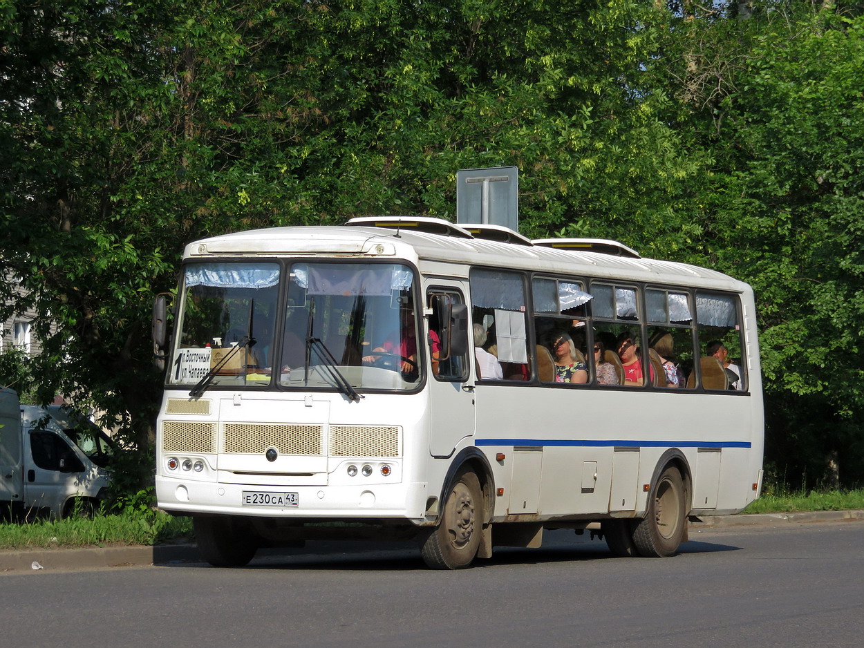 Кировская область, ПАЗ-4234-04 № Е 230 СА 43 — Фото — Автобусный транспорт