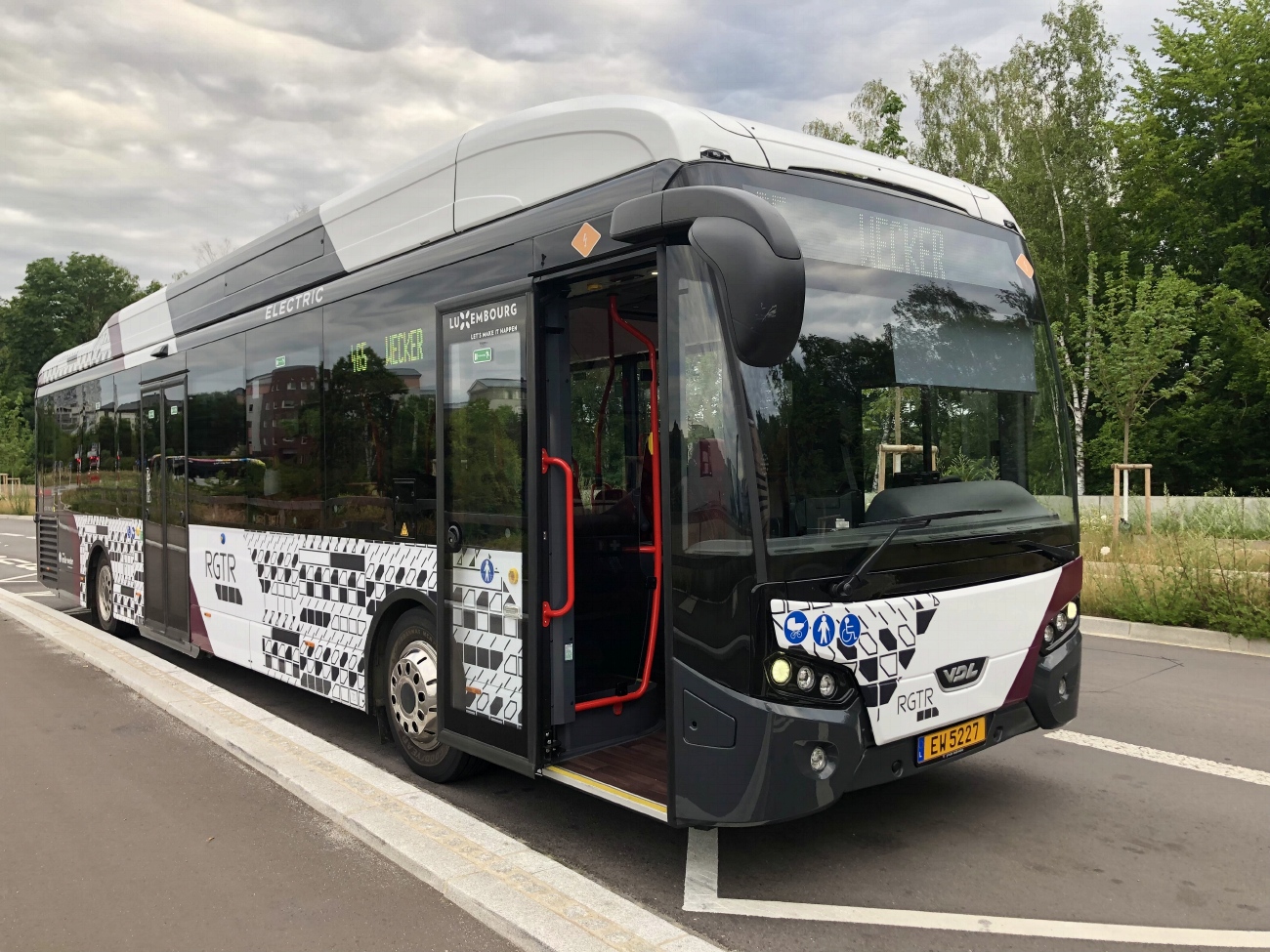 Люксембург, VDL Citea SLE-129 Electric № EW 5227 — Фото — Автобусный транспорт