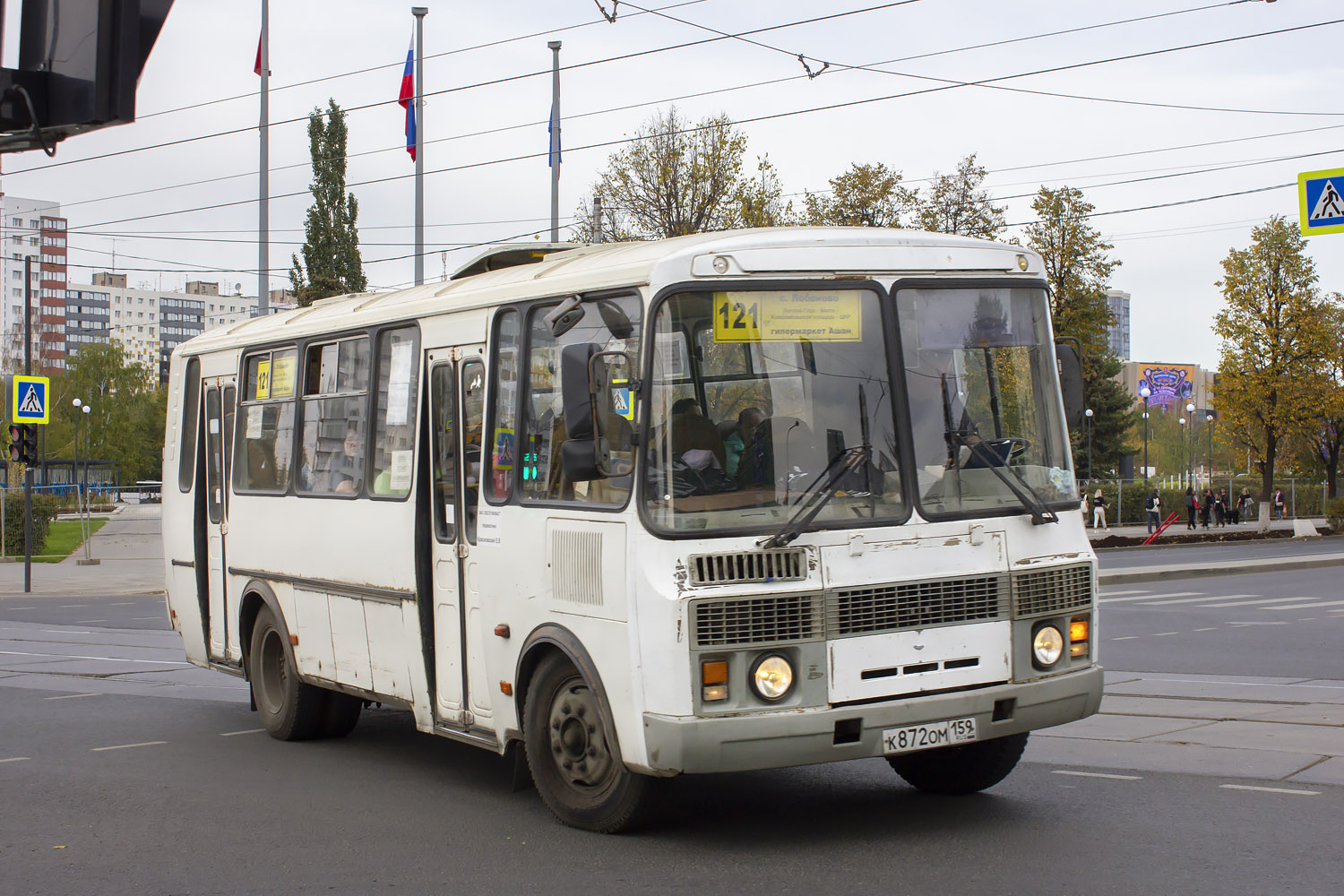 Пермский край, ПАЗ-4234-04 № К 872 ОМ 159 — Фото — Автобусный транспорт