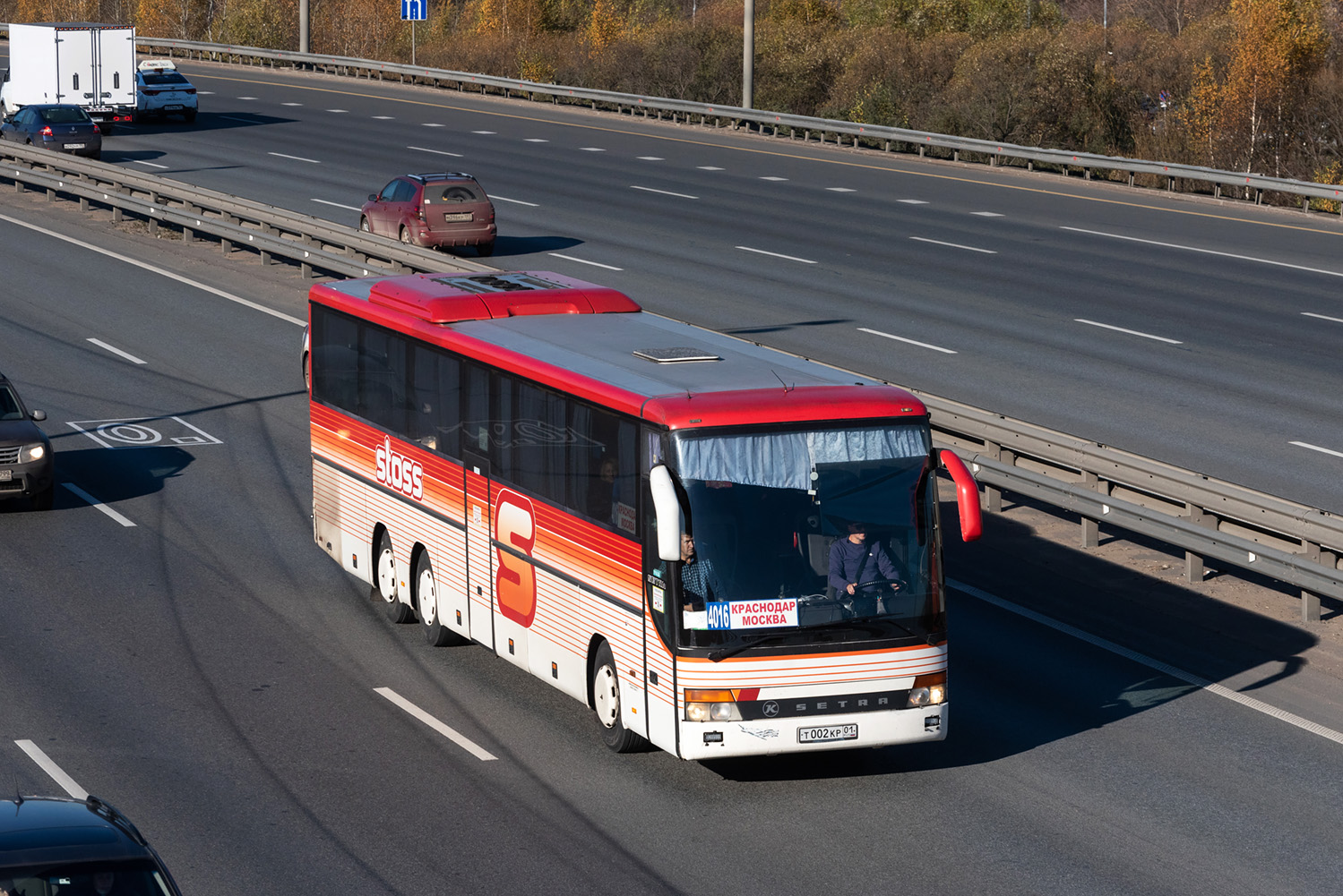 Адыгея, Setra S317GT-HD № Т 002 КР 01 — Фото — Автобусный транспорт