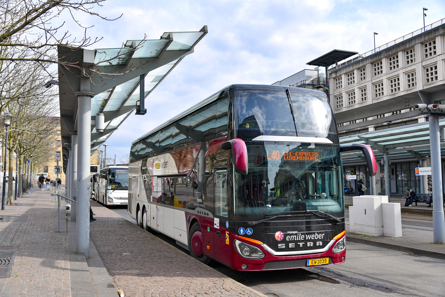 Люксембург, Setra S531DT № EW 1039 — Фото — Автобусный транспорт