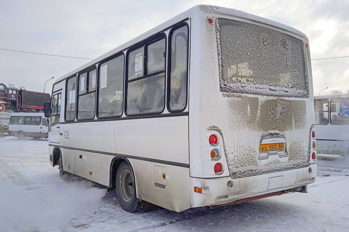 Свердловская область, ПАЗ-320302-08 "Вектор" № КА 165 66 — Фото — Автобусный транспорт