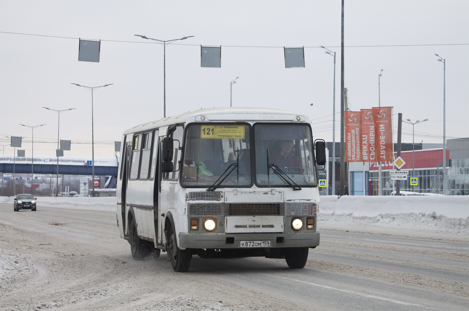 Пермский край, ПАЗ-4234-04 № К 872 ОМ 159 — Фото — Автобусный транспорт