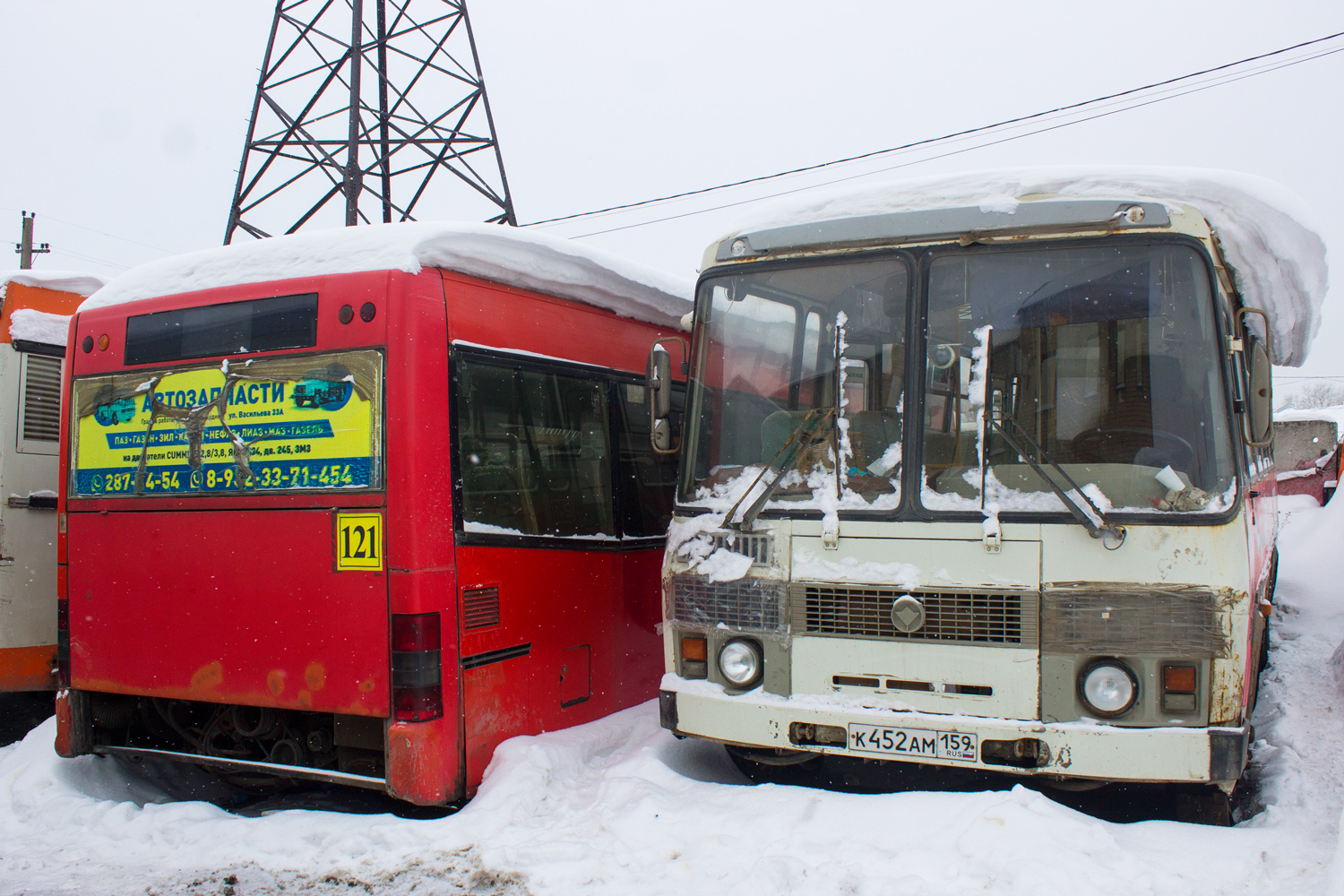 Пермский край, ПАЗ-4234-05 № К 452 АМ 159 — Фото — Автобусный транспорт