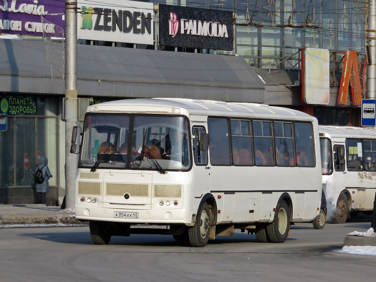Кировская область, ПАЗ-4234-04 № А 354 ХХ 43 — Фото — Автобусный транспорт