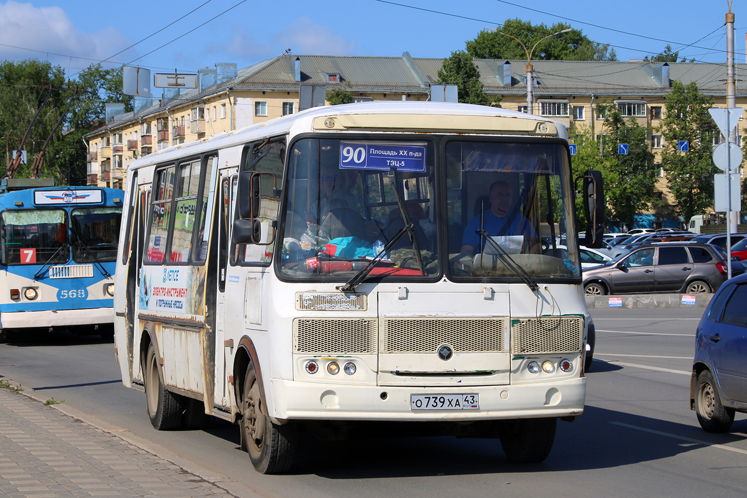 Кировская область, ПАЗ-4234-04 № О 739 ХА 43 — Фото — Автобусный транспорт