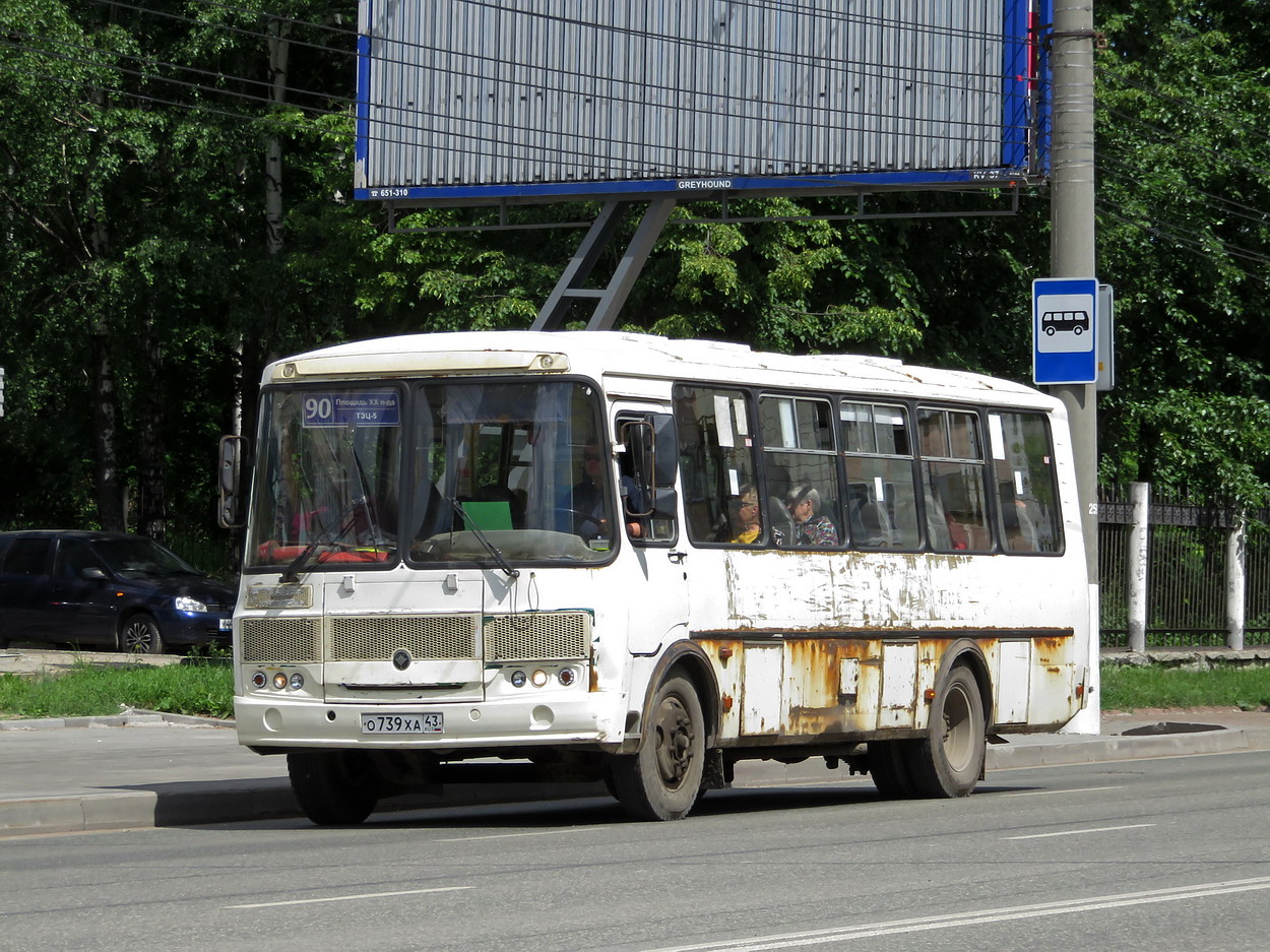 Кировская область, ПАЗ-4234-04 № О 739 ХА 43 — Фото — Автобусный транспорт