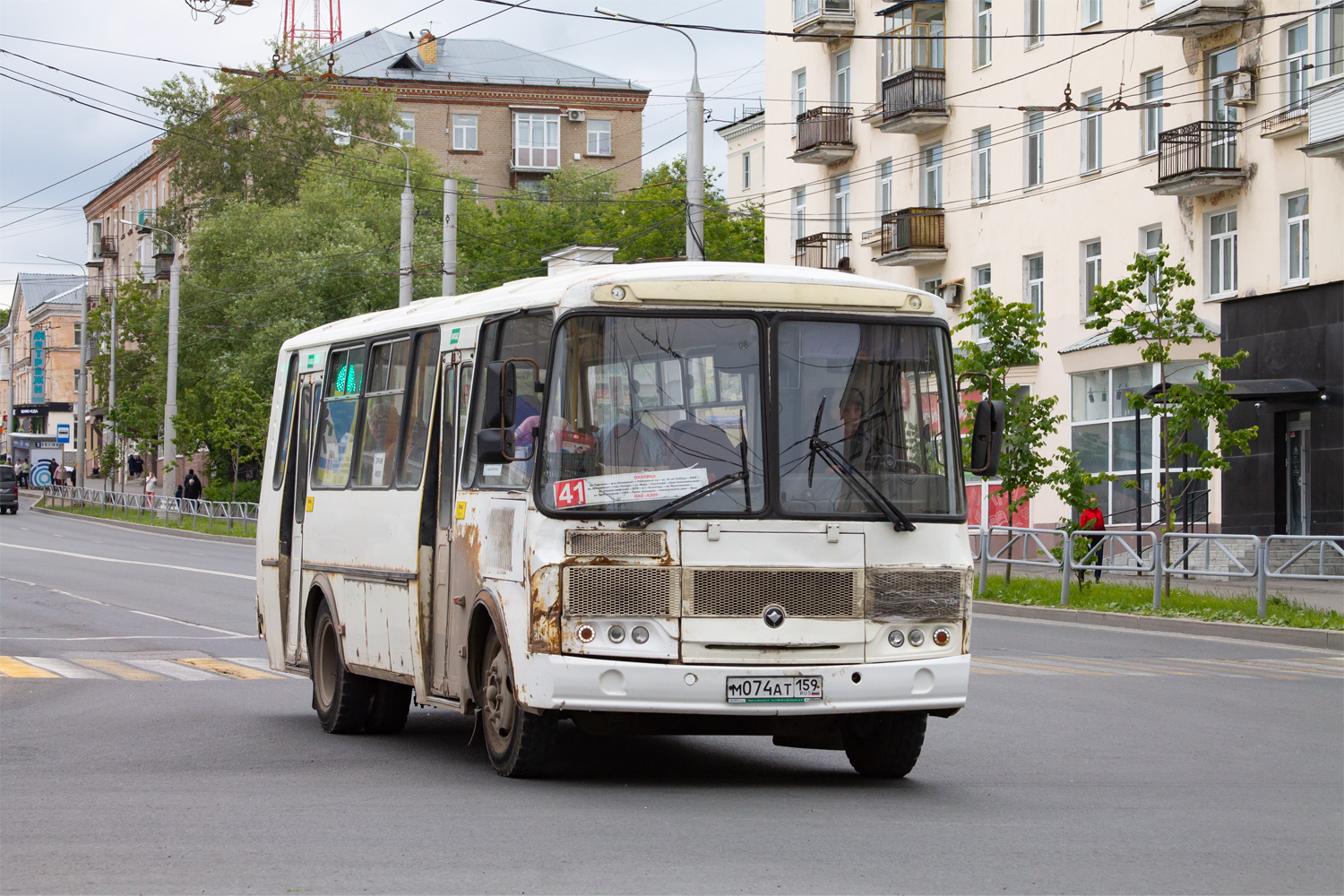 Пермский край, ПАЗ-4234-04 № М 074 АТ 159 — Фото — Автобусный транспорт