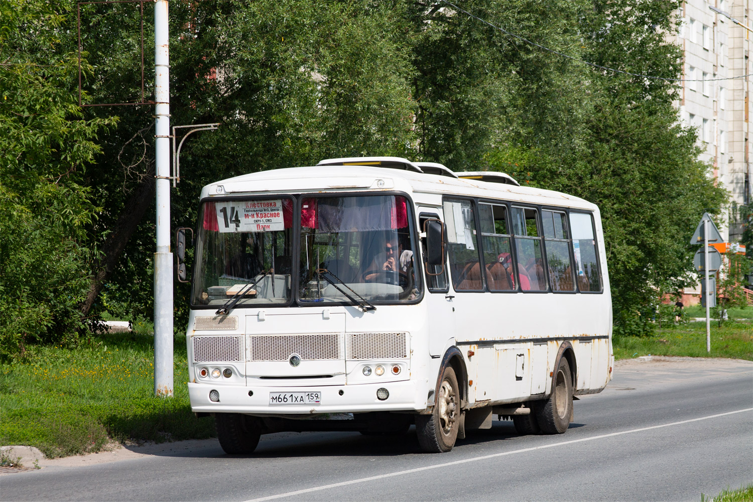 Пермский край, ПАЗ-4234-05 № М 661 ХА 159 — Фото — Автобусный транспорт