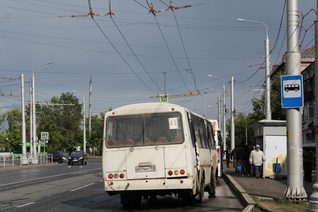Пермский край, ПАЗ-4234-04 № М 074 АТ 159 — Фото — Автобусный транспорт