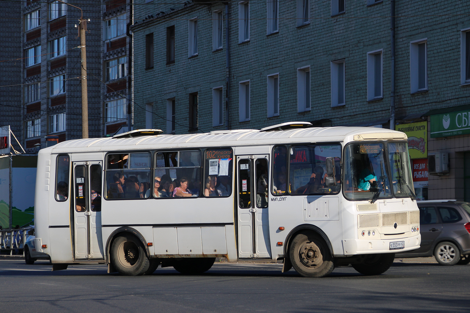 Кировская область, ПАЗ-4234-05 № Е 553 РР 43 — Фото — Автобусный транспорт