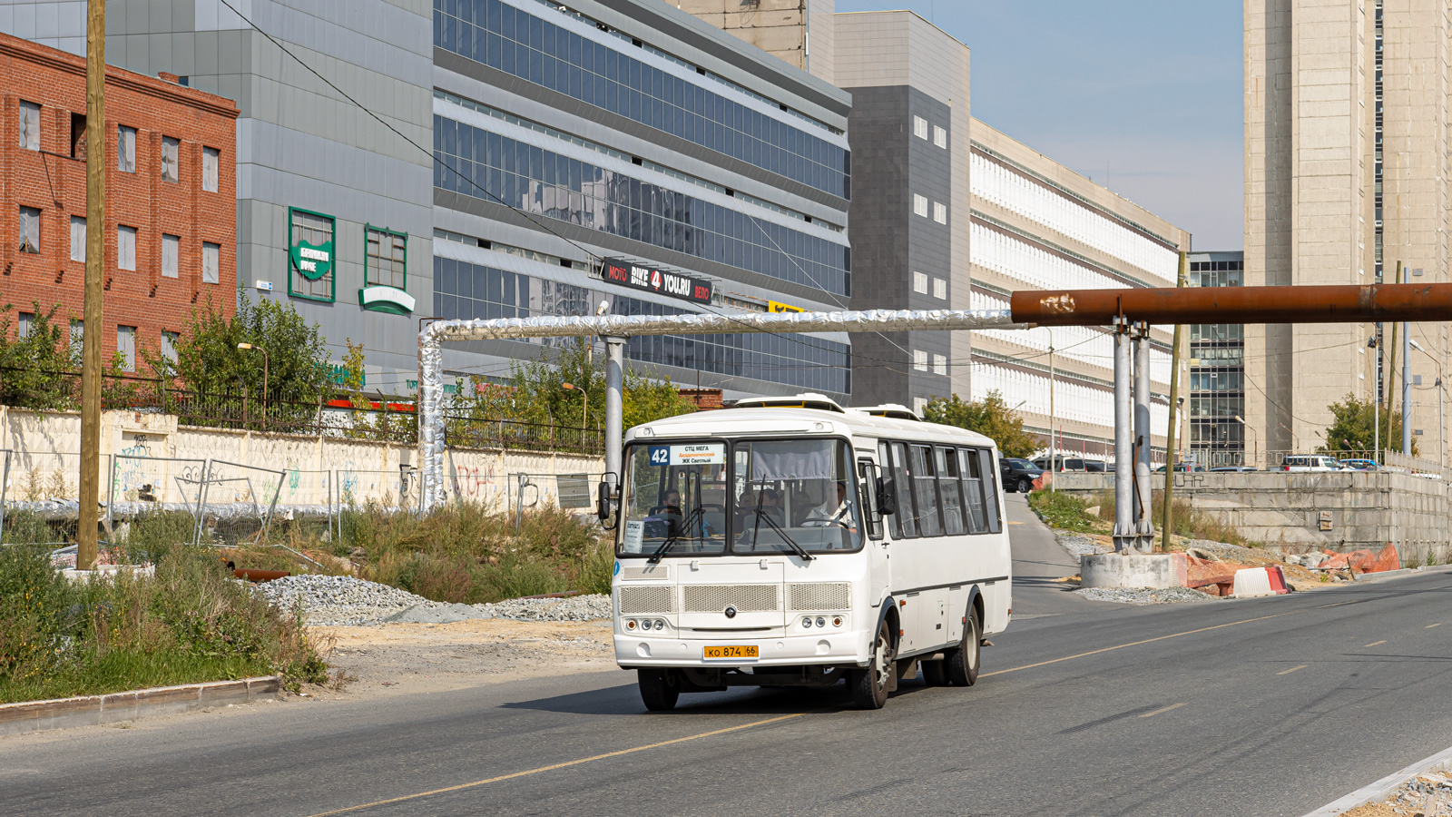 Свердловская область, ПАЗ-4234-04 № КО 874 66 — Фото — Автобусный транспорт