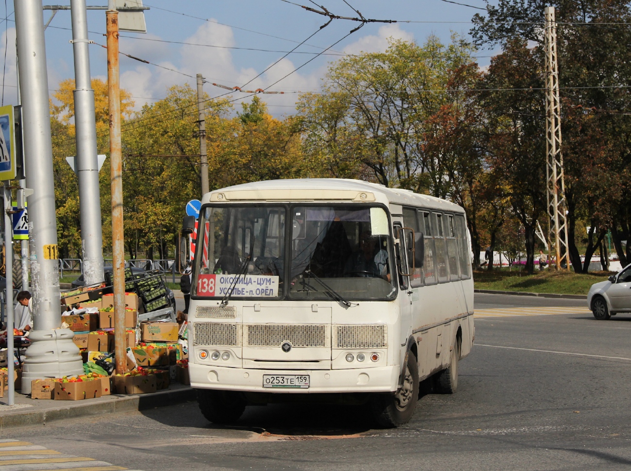 Пермский край, ПАЗ-4234-04 № О 253 ТЕ 159 — Фото — Автобусный транспорт