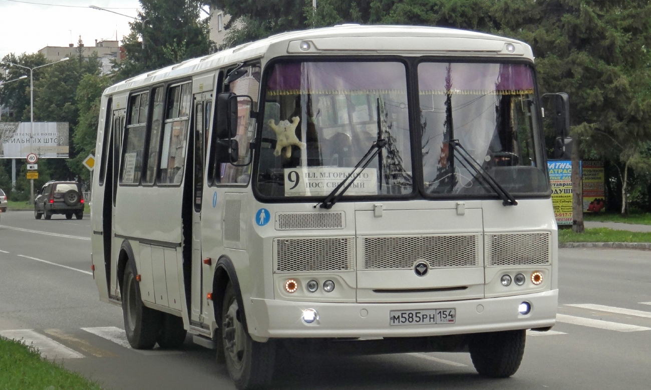 Новосибирская область, ПАЗ-4234-04 № М 585 РН 154 — Фото — Автобусный транспорт