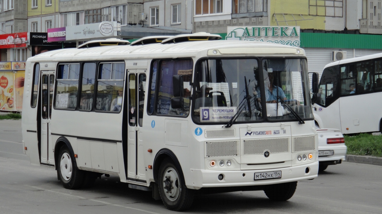 Новосибирская область, ПАЗ-4234-04 № М 142 НХ 154 — Фото — Автобусный транспорт