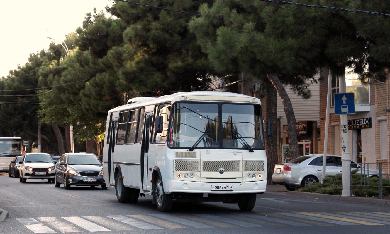 Краснодарский край, ПАЗ-4234-04 № Н 086 ХМ 123 — Фото — Автобусный транспорт