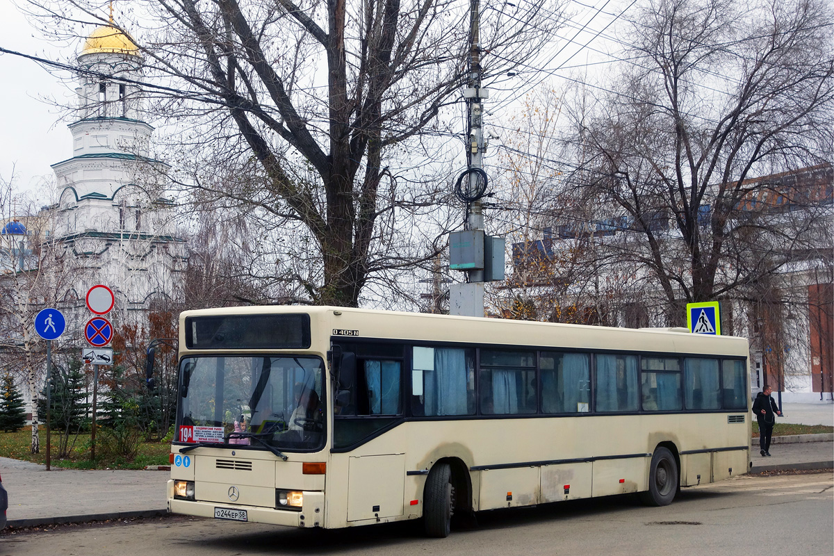 Саратовская область, Mercedes-Benz O405N № О 244 ЕР 58 — Фото ...