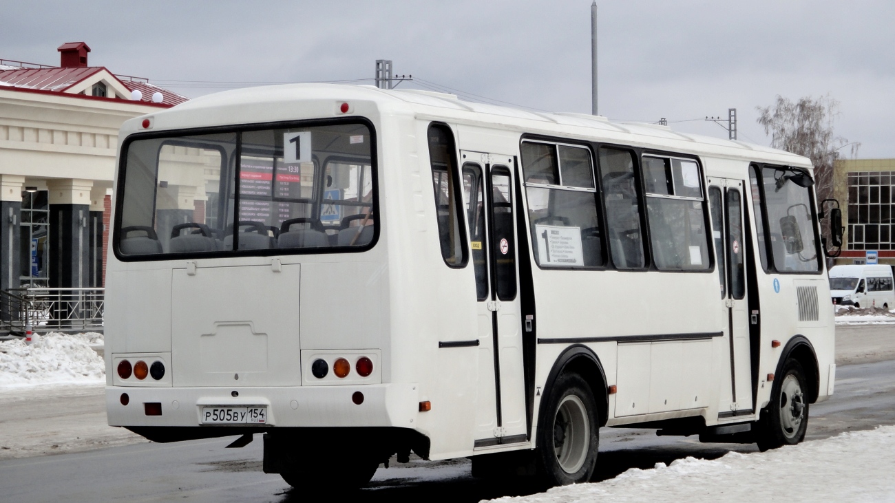 Новосибирская область, ПАЗ-4234-04 № Р 505 ВУ 154 — Фото — Автобусный транспорт