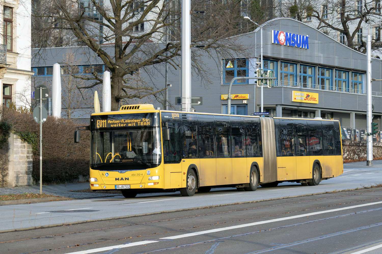 Саксония, MAN A40 Lion's City GL NG363 № 454 212-4 — Фото — Автобусный транспорт