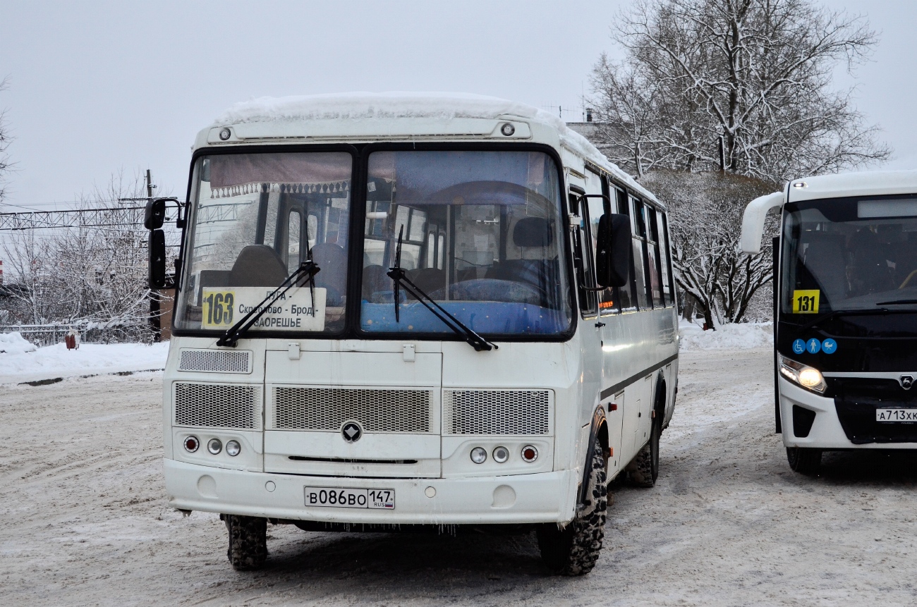 Ленинградская область, ПАЗ-4234-05 № В 086 ВО 147 — Фото — Автобусный транспорт