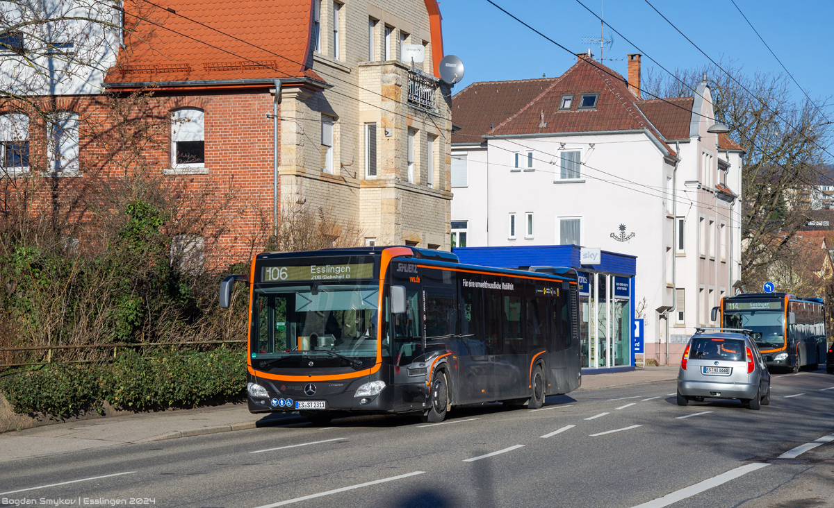 Баден-Вюртемберг, Mercedes-Benz Citaro C2 № ES-ST 2311 — Фото ...