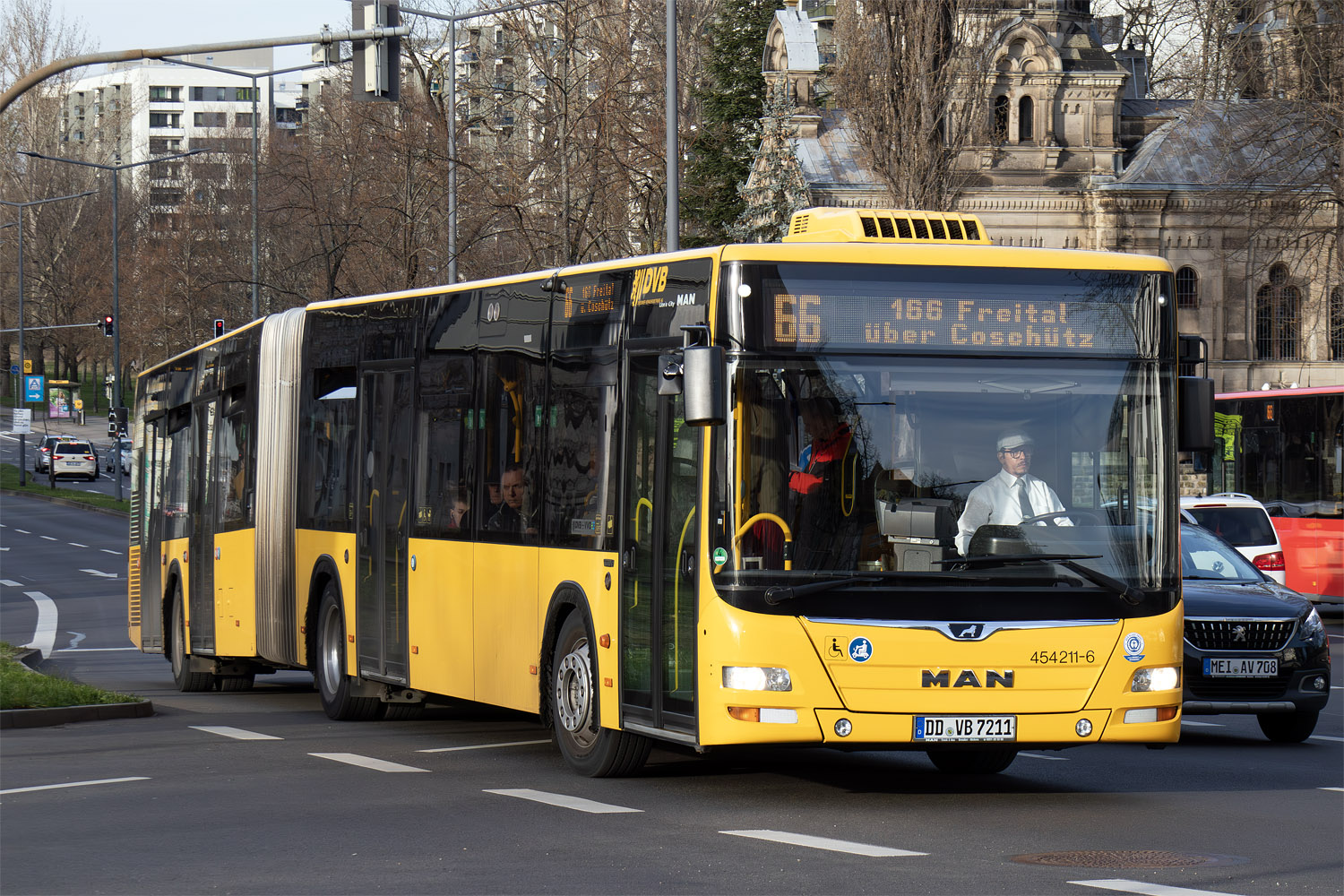 Саксония, MAN A40 Lion's City GL NG363 № 454 211-6 — Фото — Автобусный транспорт