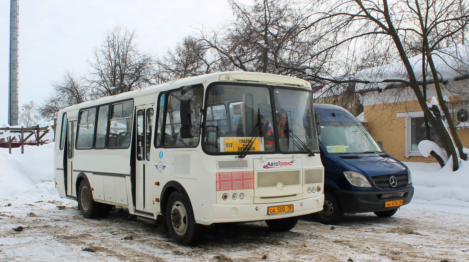 Удмуртия, ПАЗ-4234-04 № ОА 500 18 — Фото — Автобусный транспорт
