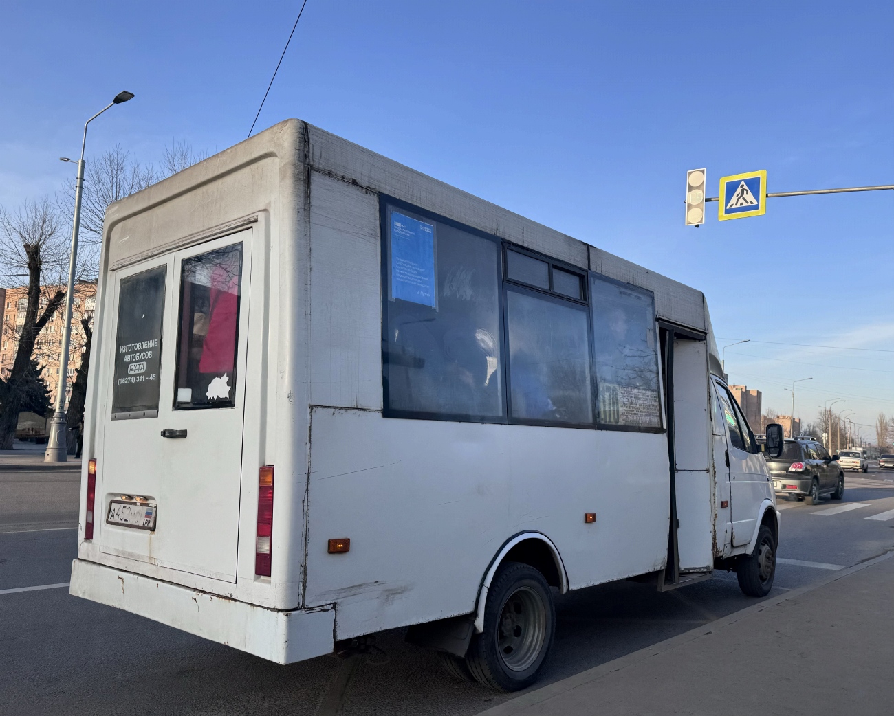 Луганская область, Рута СПВ-17 № А 452 МС LPR — Фото — Автобусный транспорт