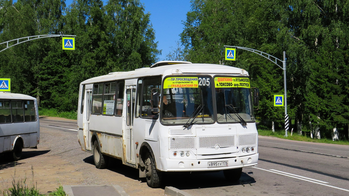 Ленинградская область, ПАЗ-4234-05 № Х 895 ТУ 178 — Фото — Автобусный транспорт