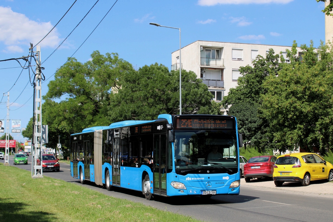 Венгрия, Mercedes-Benz Citaro C2 G № AE LD-566 — Фото — Автобусный транспорт