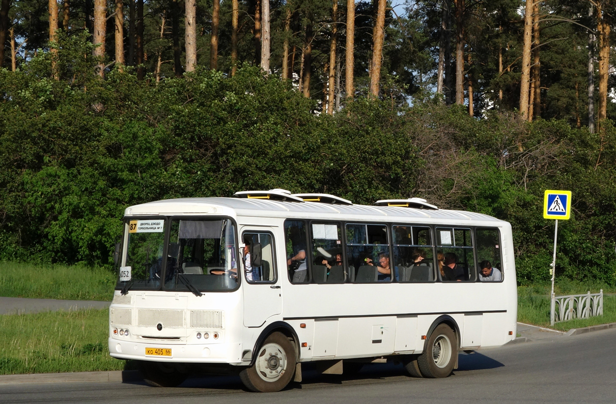 Свердловская область, ПАЗ-4234-04 № КО 405 66 — Фото — Автобусный транспорт