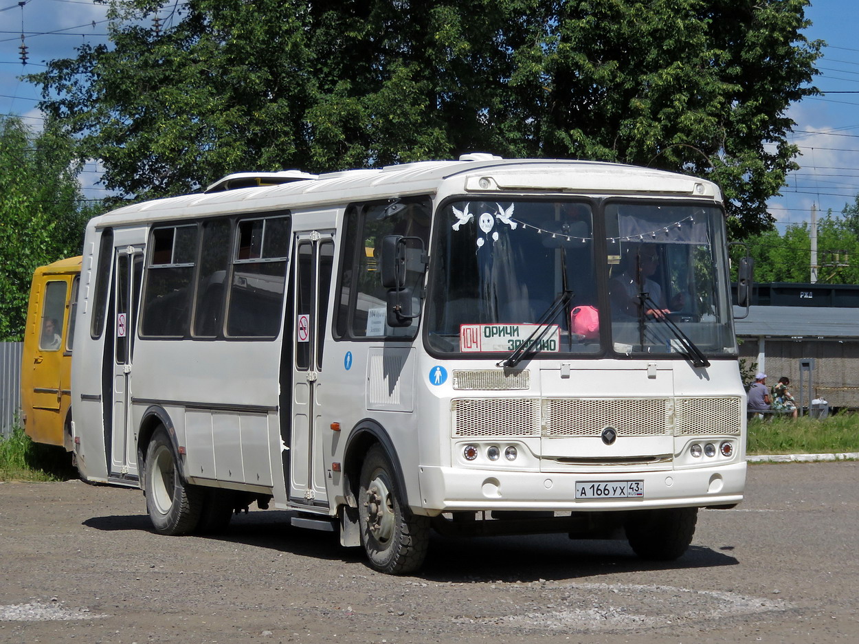 Кировская область, ПАЗ-4234-04 № А 166 УХ 43 — Фото — Автобусный транспорт