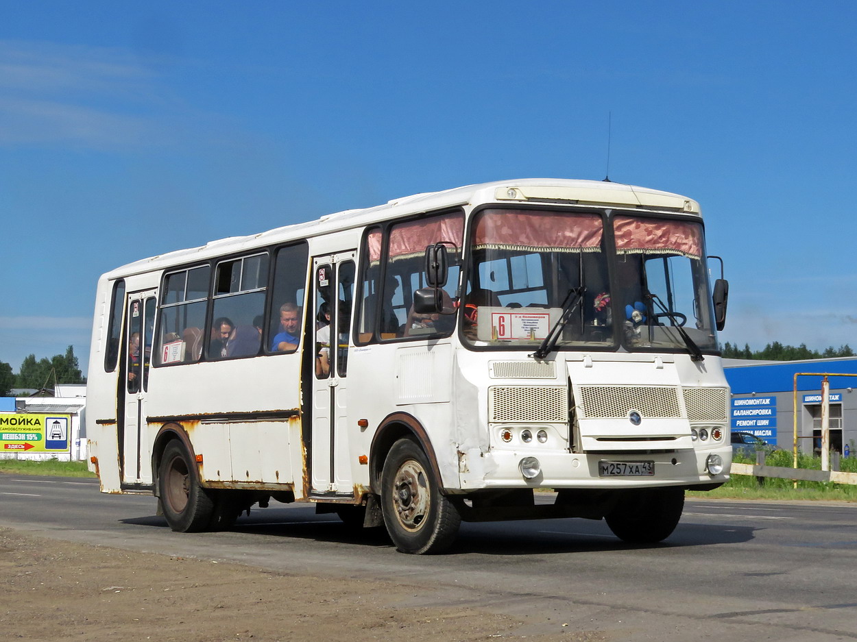 Кировская область, ПАЗ-4234-05 № М 257 ХА 43 — Фото — Автобусный транспорт