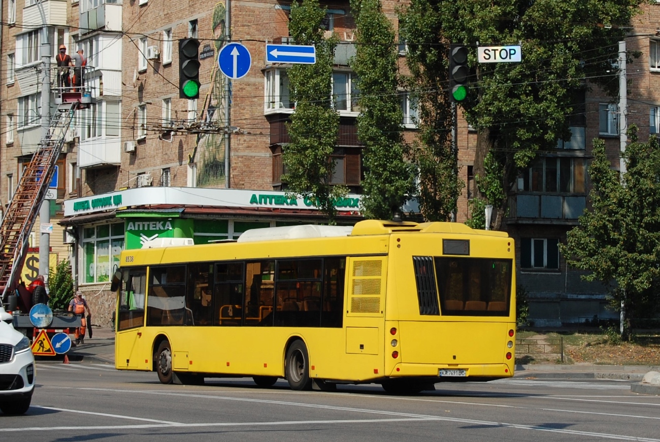 Киев, МАЗ-203.015 № 8538 — Фото — Автобусный транспорт