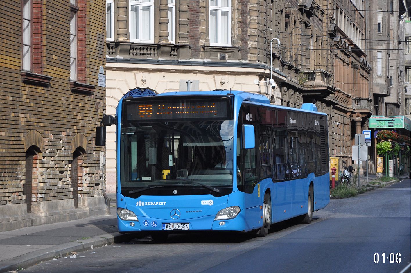 Венгрия, Mercedes-Benz Citaro C2 № AE LD-554 — Фото — Автобусный транспорт