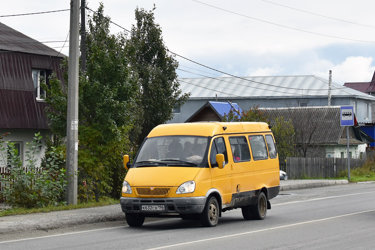 Свердловская область, ГАЗ-322121 (X96) № К 632 СВ 196 — Фото — Автобусный транспорт