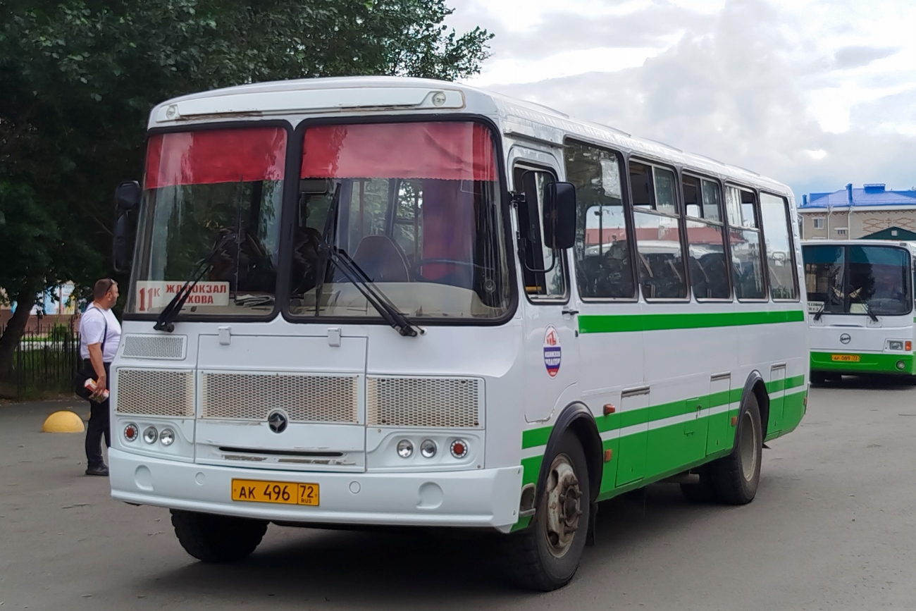 Тюменская область, ПАЗ-4234-04 № АК 496 72 — Фото — Автобусный транспорт